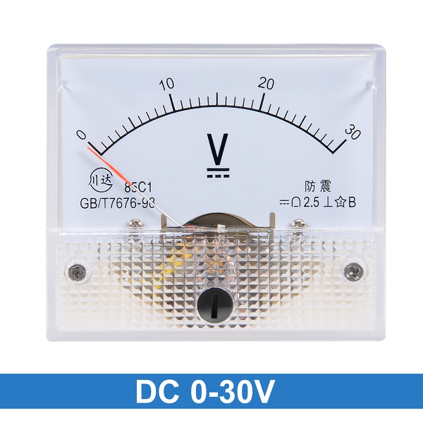 voltmeter analog dc